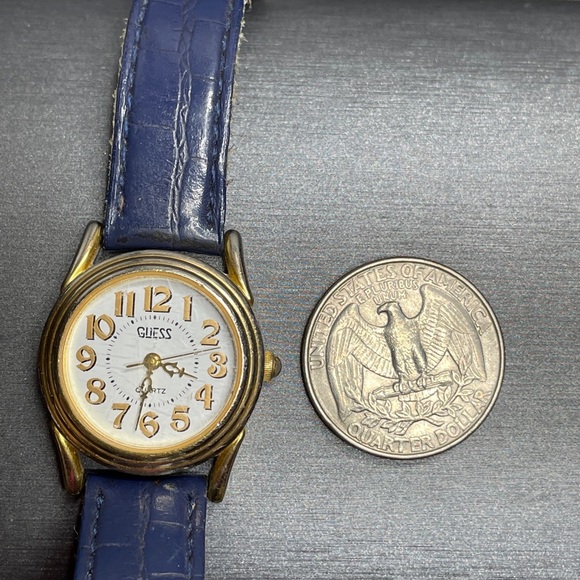 Guess by Marciano | Accessories | Vintage Guess Watch 99 White Gold ...